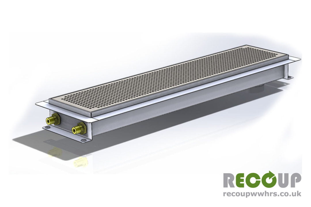 Recoup Drain+ Duo - Waste water heat recovery for wet-room showers