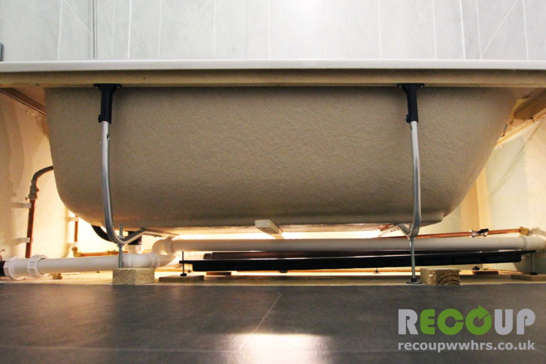 Recoup Easyfit+ - Under bath waste water heat recovery system