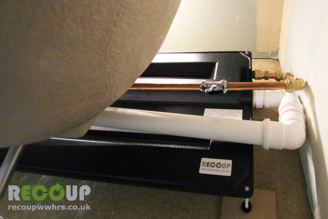 Recoup Easyfit+ - Under bath waste water heat recovery system