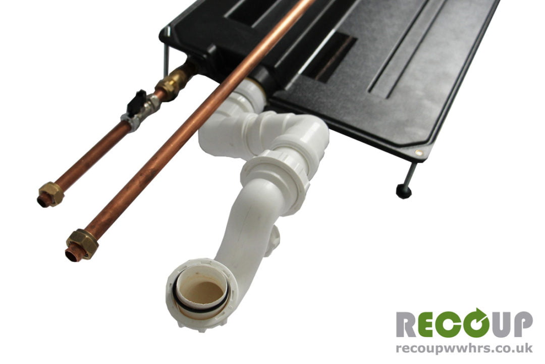 Recoup Easyfit+ - Under bath waste water heat recovery system