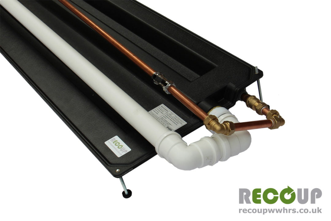 Recoup Easyfit+ - Under bath waste water heat recovery system