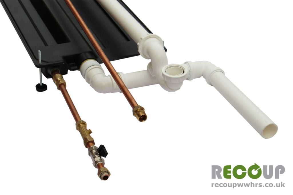 Recoup Easyfit+ - Under bath waste water heat recovery system
