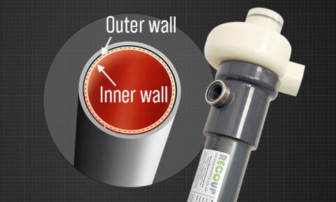 Double vs Single Walled Heat Exchangers - News - Recoup WWHRS