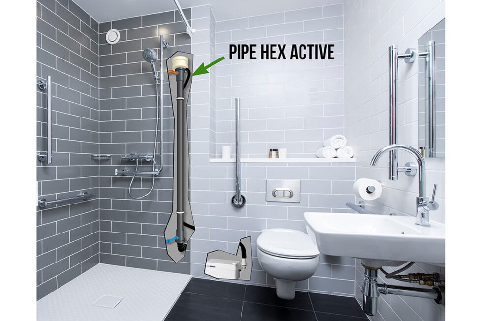 Recoup Pipe HEX Rd Active - Recoup WWHRS